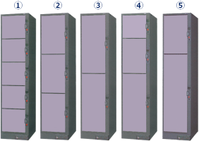 フジが設置するコインロッカーの種類